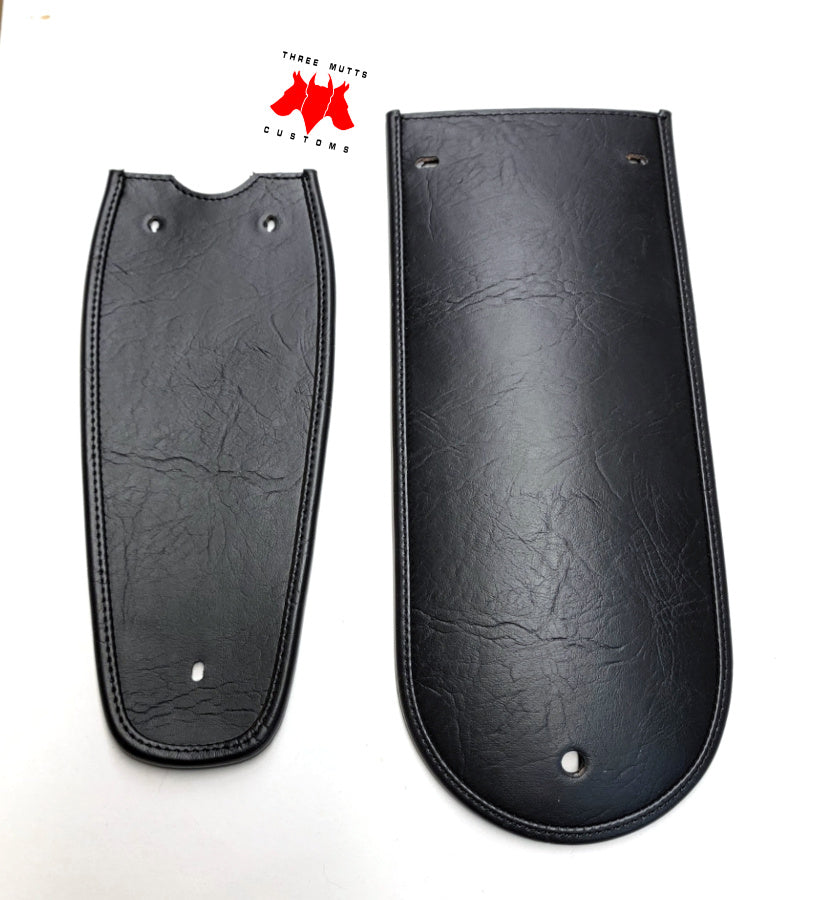 Bib Set - Softail Models - Mustang Matching Black – Three Mutts Custom ...
